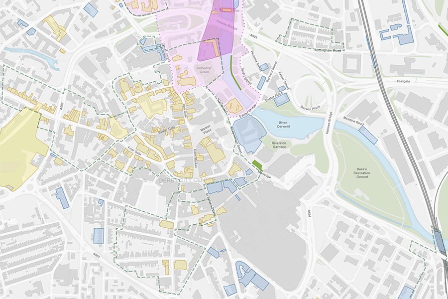 Derby Riverside Masterplan | TEP – The Environment Partnership